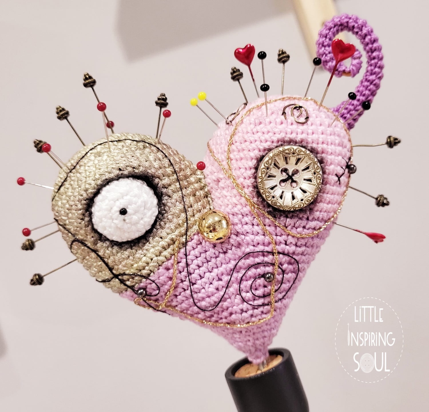 Cœur brisé au crochet - Little Inspiring Soul
